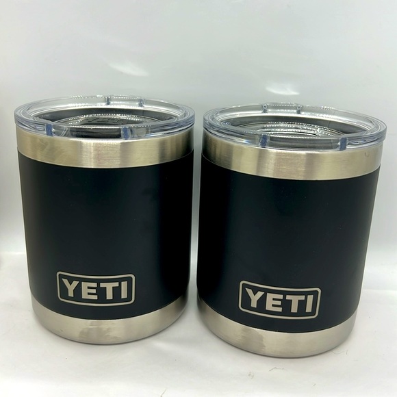 Yeti | Dining | Yeti Rambler Set Of 2 Tumblers With Lids Nwt | Poshmark